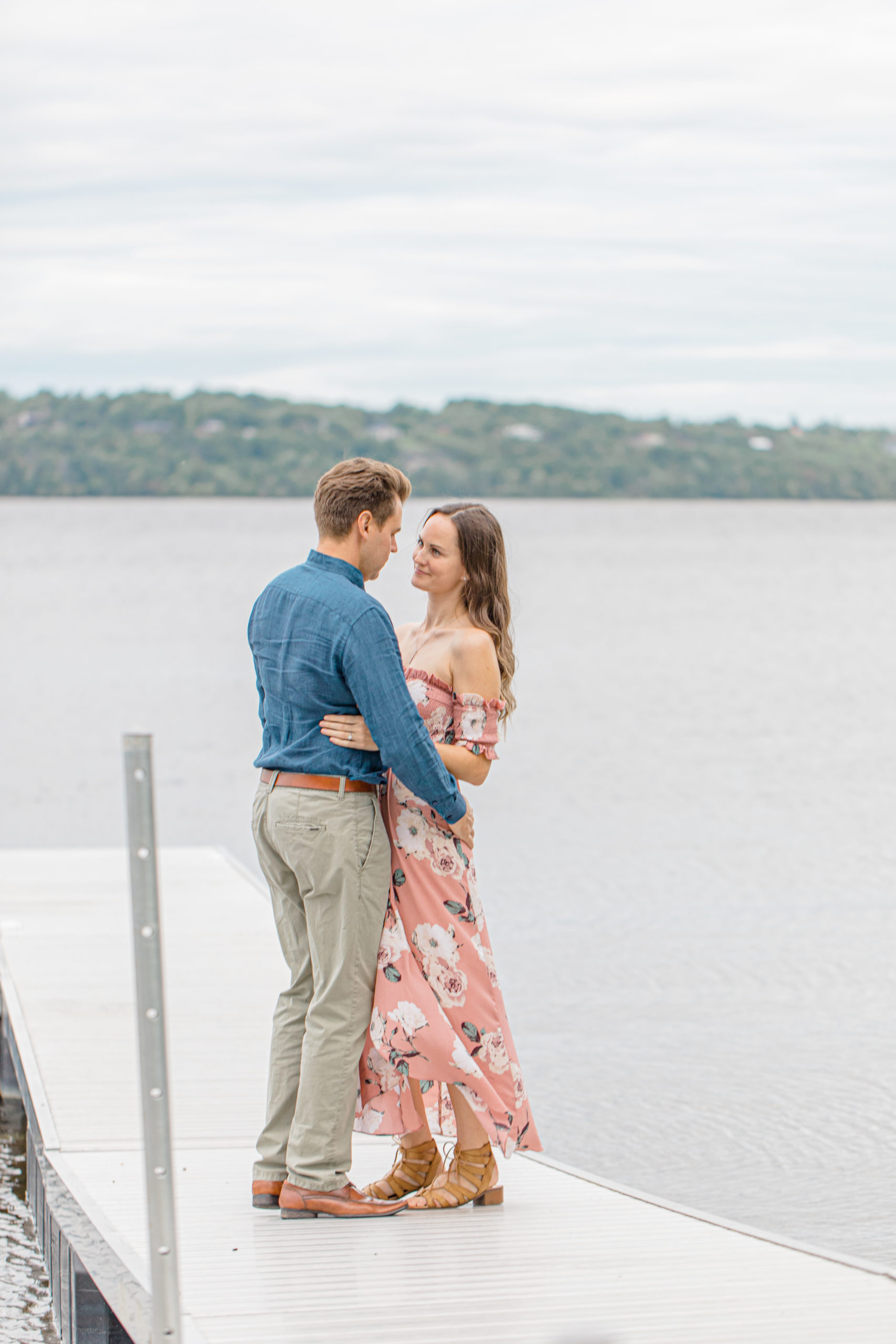 Cloudy Engagement Pinhey's Point - Grey Loft Studio